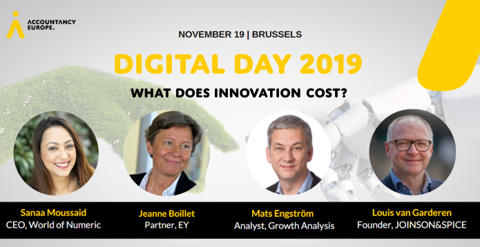 Digital Day 2019: What does innovation cost? - Accountancy Europe